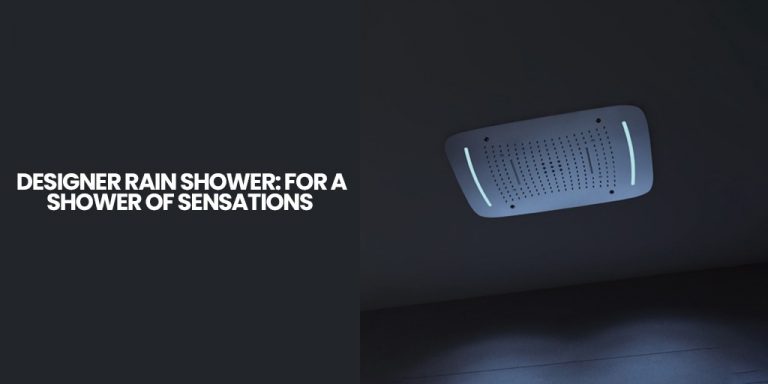 Designer Rain Shower: For A Shower Of Sensations - Acqua Viva